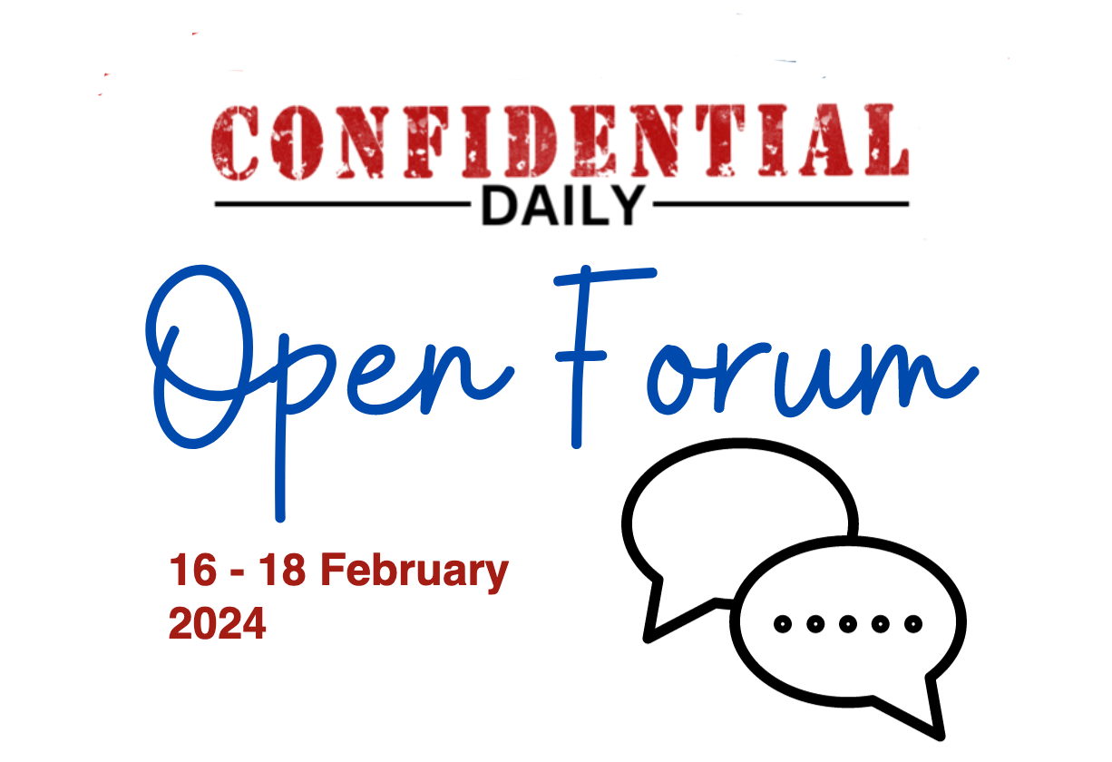 Weekend Open Forum